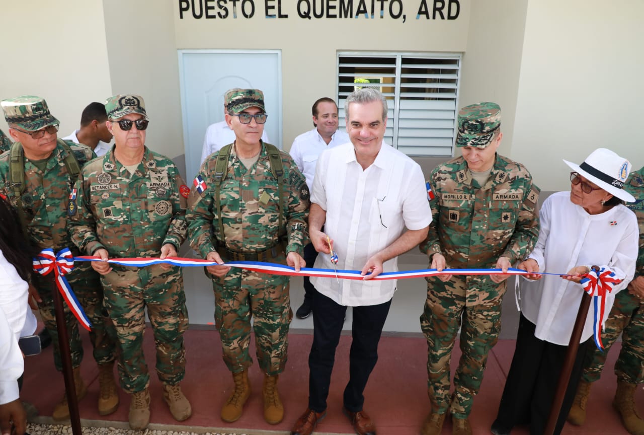 Presidente Abinader inaugura destacamento Comando Sur y tres ...